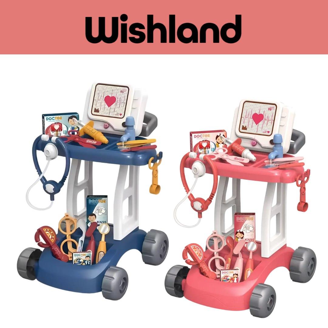 I'm Little Doctor Trolley Ages 3+ Pretend Cart with Heartbead Sounds a ...