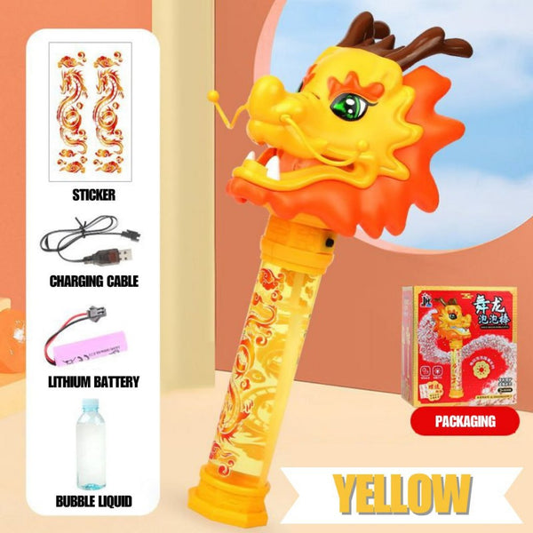 Dance Dragon Bubble Stick Kids Bubble Machine Wand by WISHLAND – Wishland