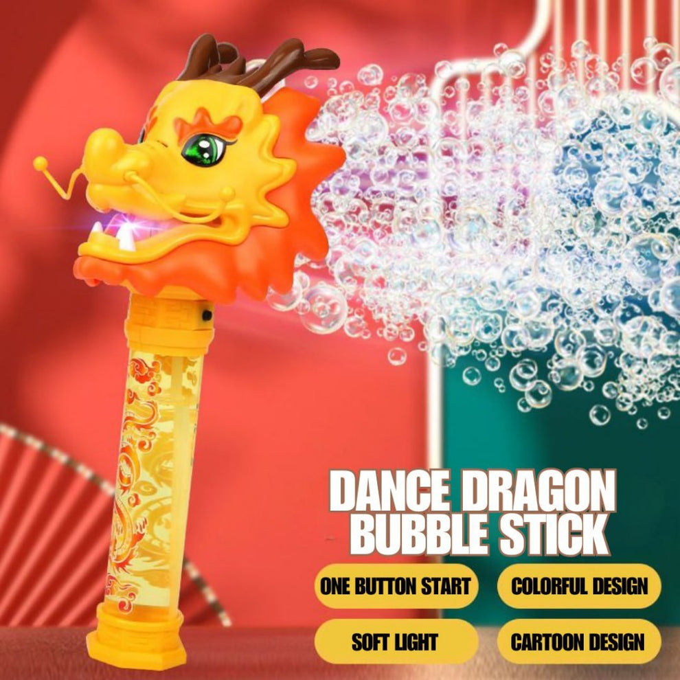 Dance Dragon Bubble Stick Kids Bubble Machine Wand by WISHLAND – Wishland