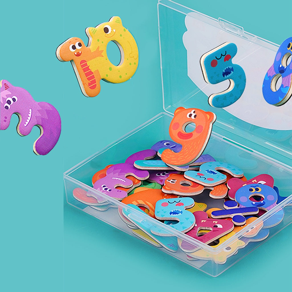 TOI Magnetic Numbers Magnetic Alphabets Educational Toy for Kids – Wishland