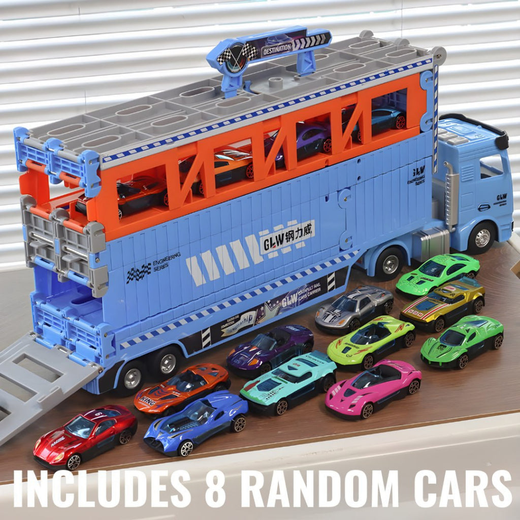 GLW Toy Push Slide Container Truck Model Long Truck for Kids by WISHLA ...